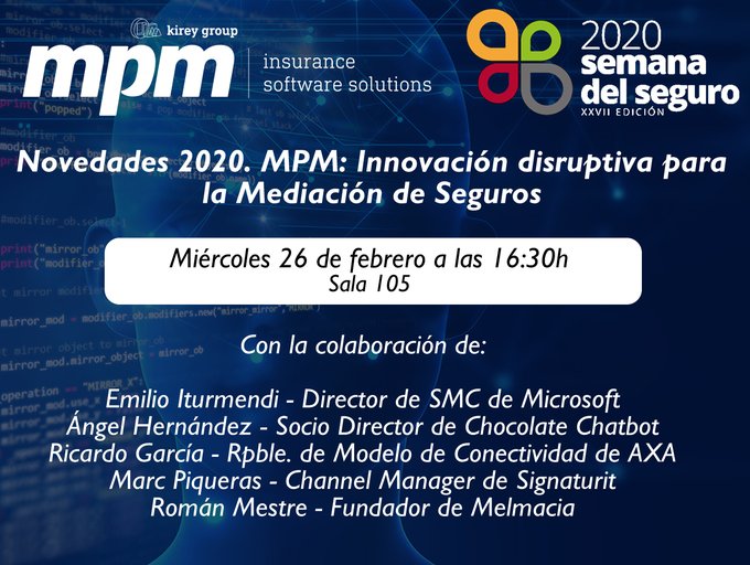 Semana del Seguro 2020 y MPM Software - Blog MPM