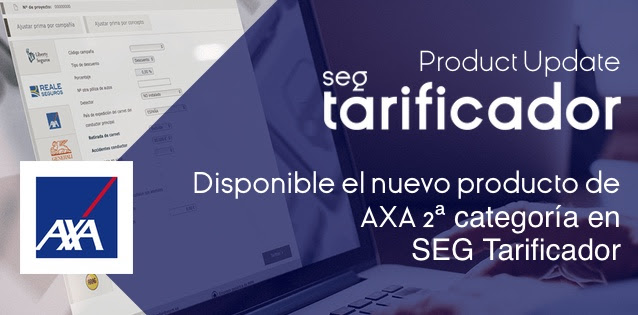 AXA 2ª categoría ya en SEG Tarificador - Blog MPM